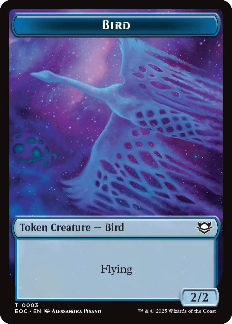 Bird // Pest Double-Sided Token Commander: Edge of Eternities Foil for ...