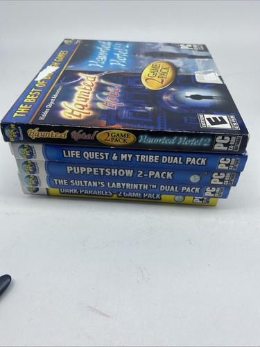 Lot Of 5 - Big Fish Games - (10 GAMES) PC CD-ROM - See List In ...
