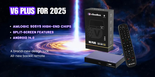 vSeeBox V6 Plus - Brand New - Sealed - Newest Model Vsee Streaming Box ...