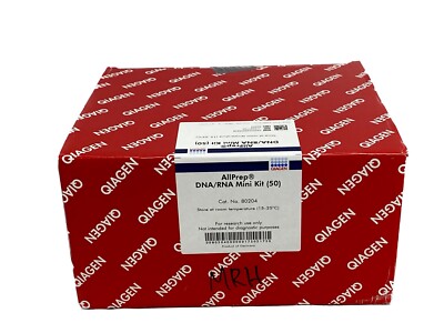 QIAGEN AllPrep DNA/RNA Purification Tissue Mini Kit 50 Minipreps 80204 ...