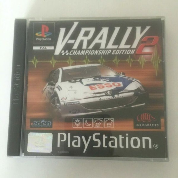 V-rally Championship Edition 2 Sony PlayStation 1 Ps1 Game - Infogrames ...