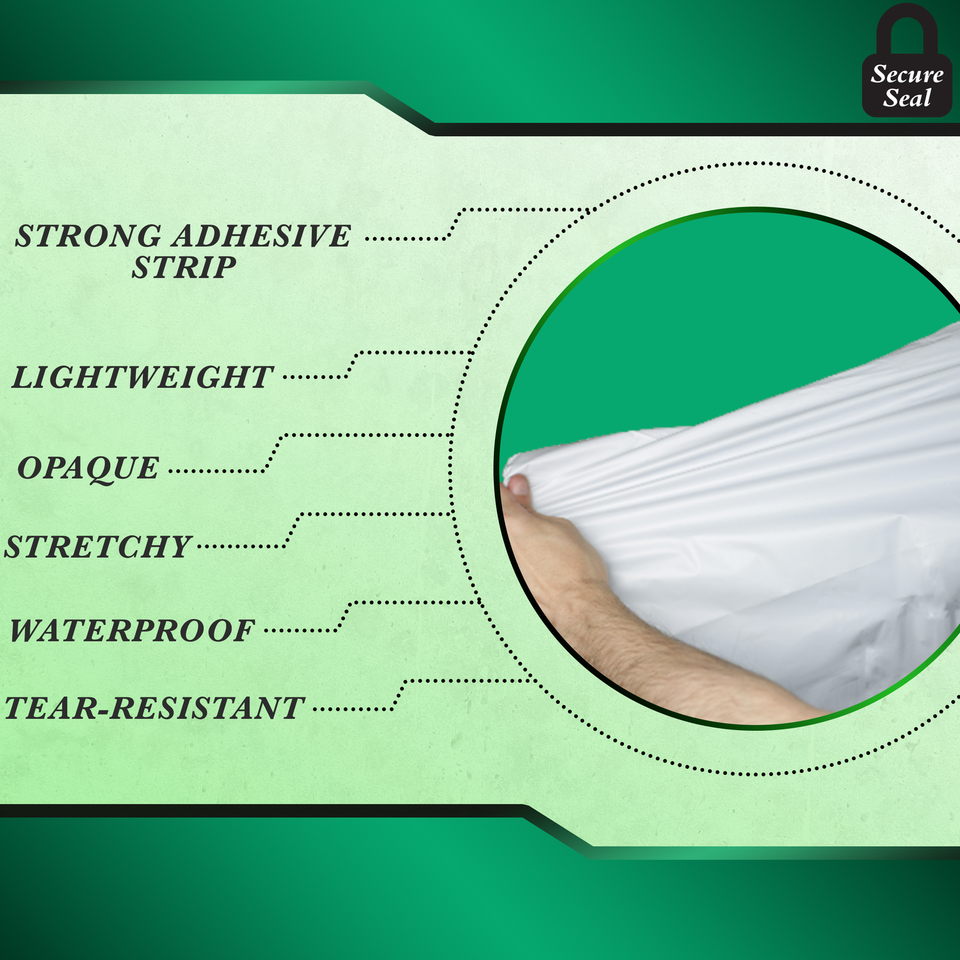 Poly Mailers Plastic Ship Bag 5x7 6x9 9x12 10x13 7.5x10.5 12x15.5 14x17 ...