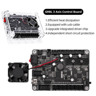 3 Axis GRBL Control Board for 2418/3018 CNC Engraving Milling Laser ...