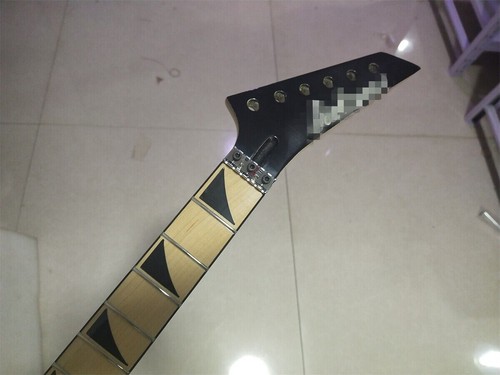 25.5inch Black head Maple Jackson style Guitar Neck 24Fret Maple ...