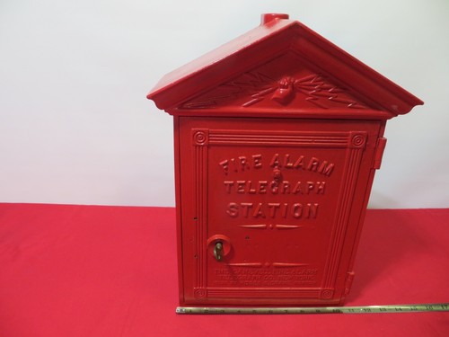 FIRE ALARM TELEGRAPH STATION GAMEWELL Fire Alarm Telegraph Station with ...