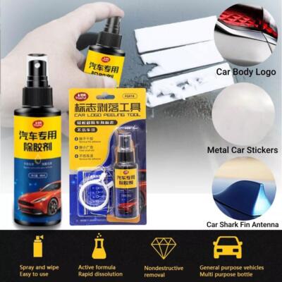Car Scraper Lettering Adhesive Badge Emblem Decal Removal Tool Remover ...