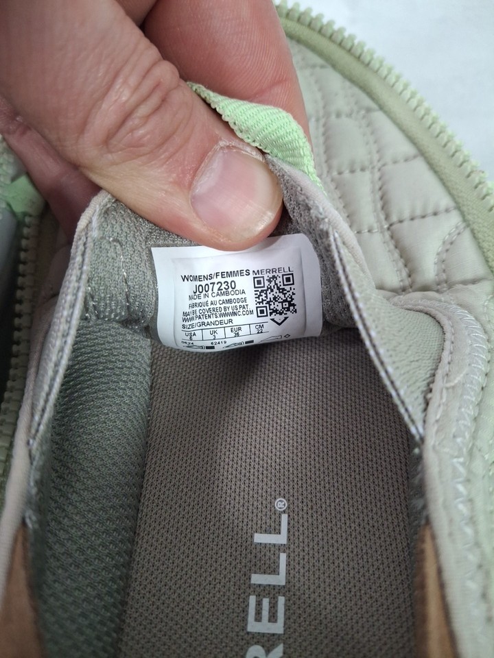 Merrell Womens Hut Moc 2 Packable Zip Off 1TRL Ripstop Green - Size 5 ...