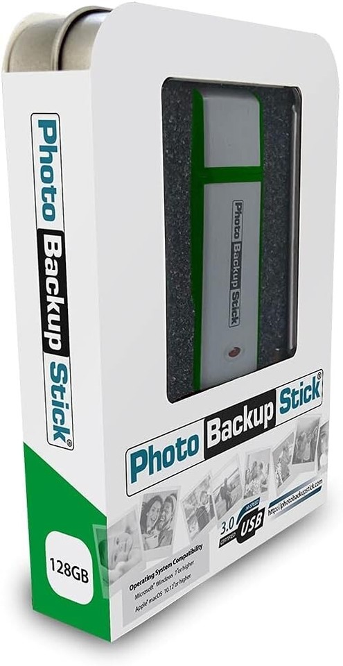 Photo Backup Stick for Computers - Picture and Video Back Up USB 3.0 ...
