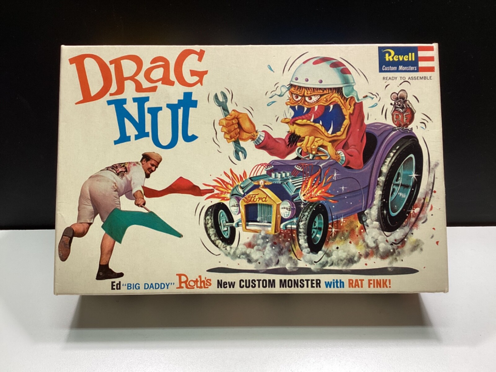 Vintage Revell Ed "BIG DADDY" Roth Drag Nut H-1303:100 | eBay
