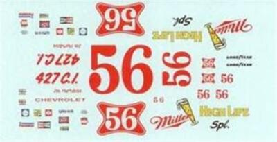 Winscals #56 Miller High Life Spl 1972 Jim Hurtibise 1/25 ...