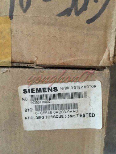 ONE New Siemens Stepper Motor 6FC5548-0AB03-0AA0 6FC5 548-0AB03-0AA0 | eBay