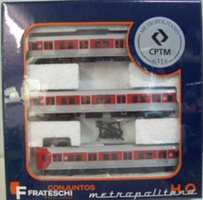 FRATESCHI HO 3 CAR CPTM SUBURBAN PASSENGER ELECTRIC TRAIN SET (6318) | eBay