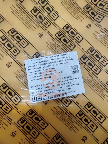 GENUINE JCB ENGINE STOP CABLE FOR JS130 160 JS180 JS200 (Part No. 910/ ...