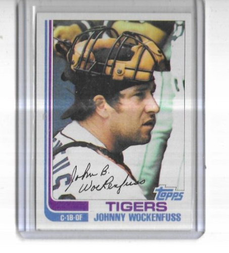 1982 Topps #629 John Wockenfuss Detroit Tigers | eBay