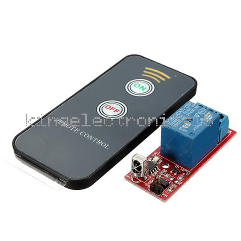 1 Channel Infrared Switch Relay Driving Module Board 12V Remote ...