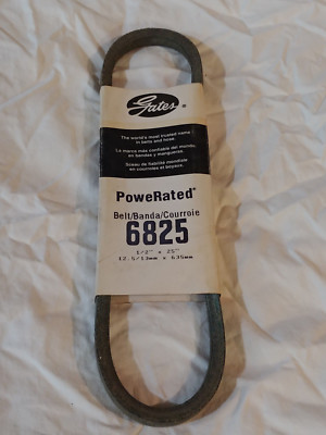 6825 Gates V Belt Rubber PoweRated V-Belt Power Rated 072053004304 | eBay