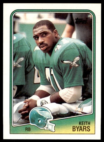 1988 Topps Keith Byars . Philadelphia Eagles #235 | eBay
