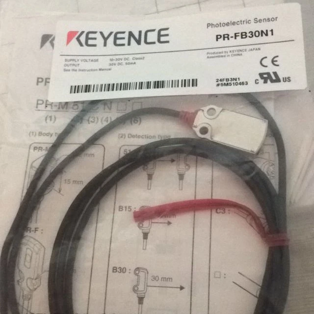 1PC New Keyence PR-FB30N1 Photoelectric Sensor PRFB30N1 Free Shipping ...