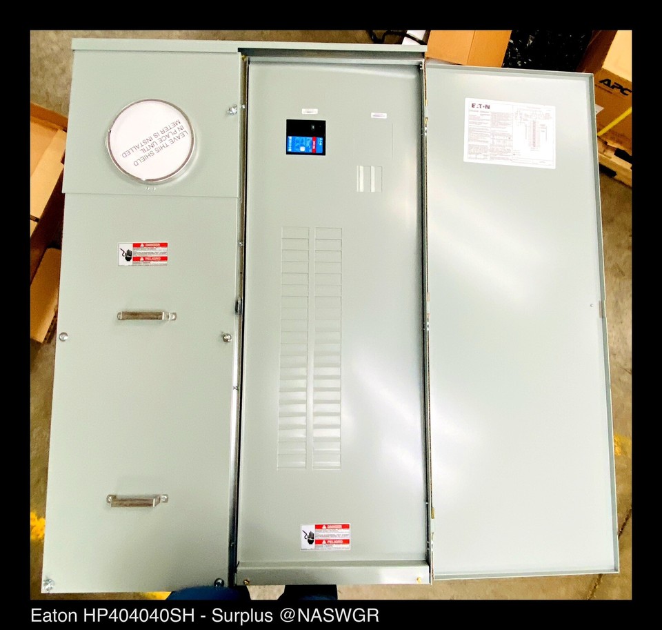 Eaton HP404040SH House Panel - 400A/240V/N3R - Unused/Warranty | eBay