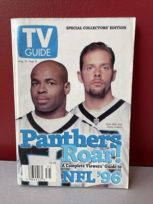 COLLECTORS EDITION AUGUST 31 - SEPTEMBER 6, 1996 TV GUIDE CAROLINA ...