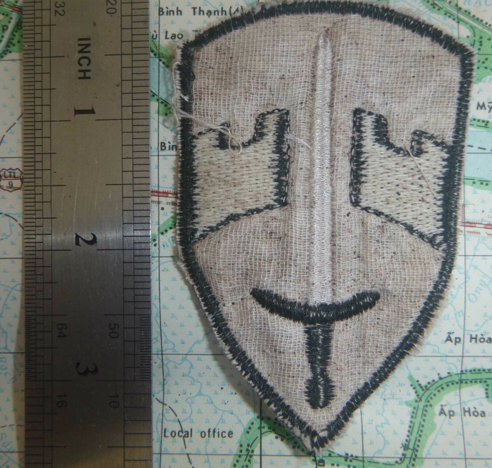 MACV-SOG - Patch - US MILITARY - Semi Subdued - SAIGON - Vietnam War ...