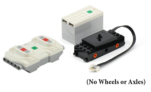 Lego Train Motor Blue Tooth Battery Box Remote Wheel Control 88009 ...