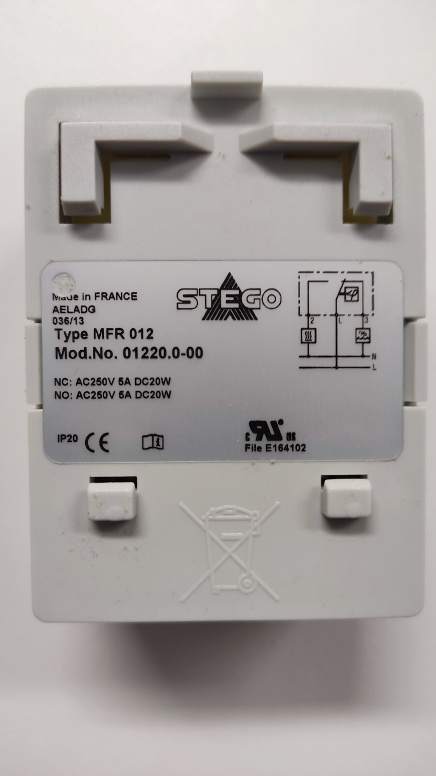 Hygrostat STEGO MFR 012 Regler für Heizung Heizlüfter mechanisch Mod. 01220.0-00 online kaufen ...