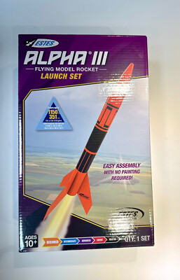 Estes 1427 Alpha III Model Rocket Launch Set Model Rocket Kit NEW | eBay