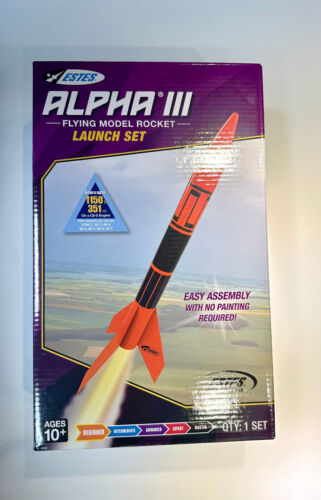 Estes 1427 Alpha III Model Rocket Launch Set Model Rocket Kit NEW | eBay