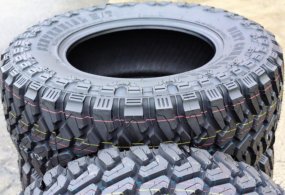 4 Tires Centennial Dirt Commander M/T LT 265/70R17 Load E 10 Ply ...