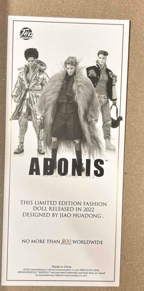 13" JHD Adonis~24K Magic Doll & Fashion Gift Set~LE 800~NIB~NRFB | eBay