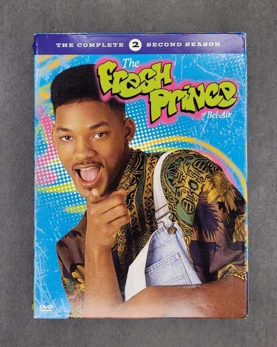 Fresh Prince of Bel-Air DVD 1991 Complete 2nd Season Will Smith | eBay