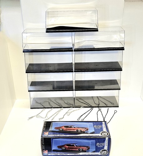 Display Case Lot Of 9 1:25 1:24 AMT ERTL Model Stackable | eBay
