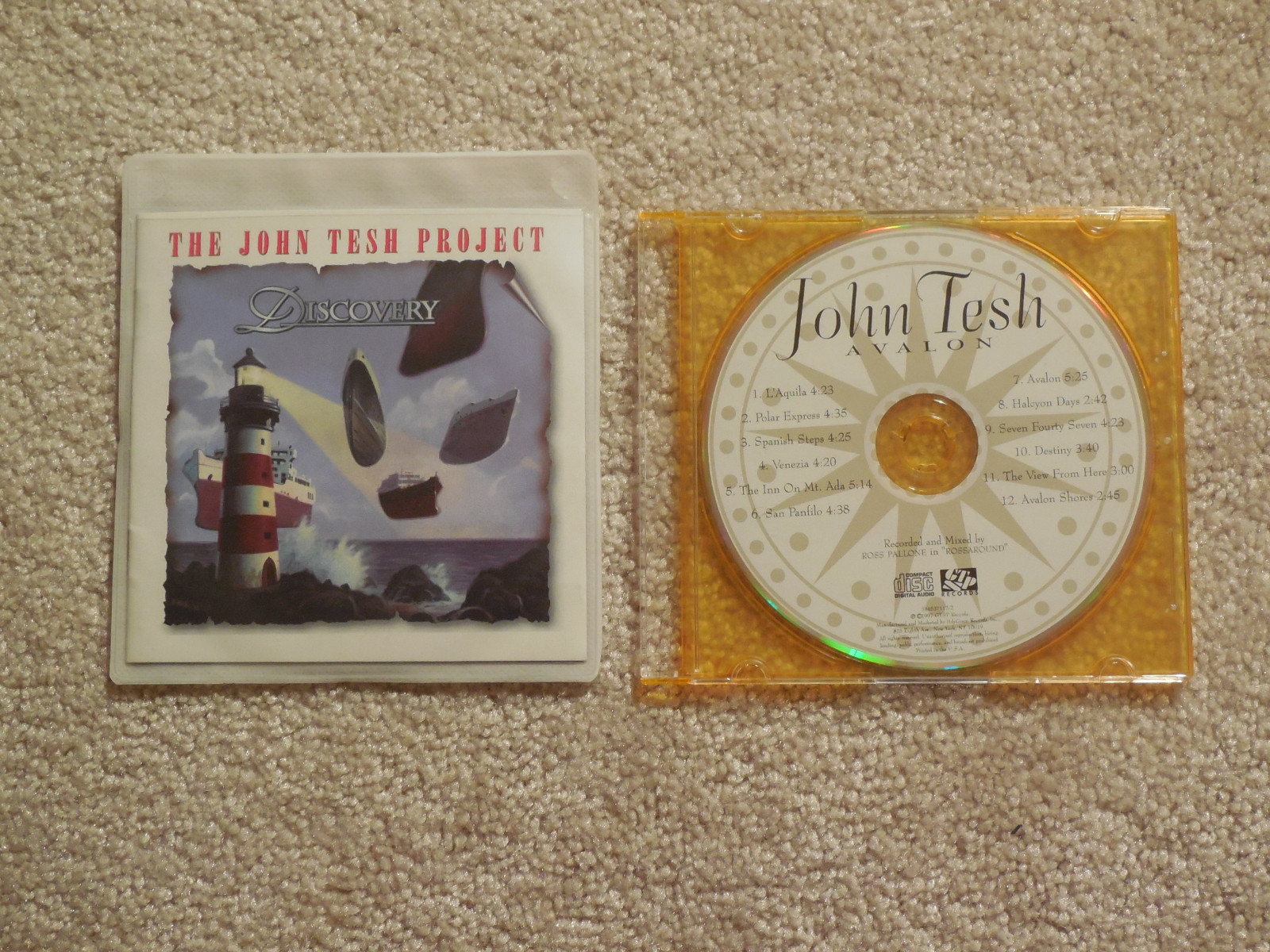 John Tesh 2 CD Lot - Avalon & Discovery FREE SHIPPING! | eBay