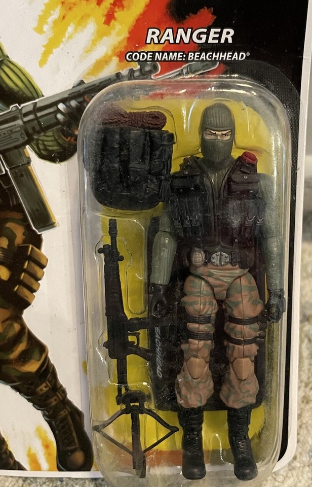 G I JOE Beachhead Ranger NOS Sealed 25TH Anniversary 1st Wave HTF | eBay
