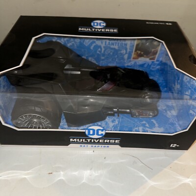 McFarlane Toys DC Multiverse Three Wheeled Bat-Raptor Vehicle Action ...