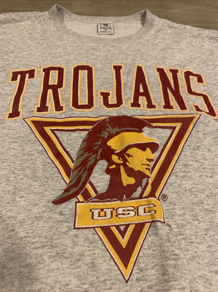 VTG 90s GALT SAND USC University Southern California Trojans Sweatshirt ...