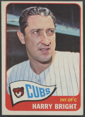 1965 Topps #584 Harry Bright Chicago Cubs | eBay