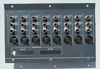 XLR Plate Allen & Heath ML4000 8ch input and XLR Section Part | eBay