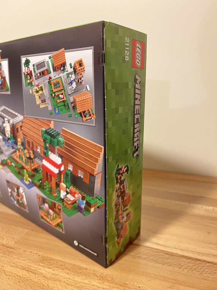 LEGO 21128 MINECRAFT THE VILLAGE FACTORY SEALED VHTF RARE RETIRED USA ...