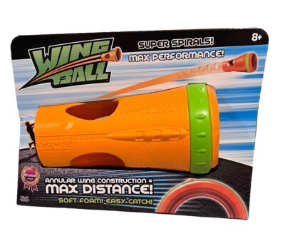 Wingball Football-Like Foam Ball - Max Distance & Speed Up to 88 Miles ...