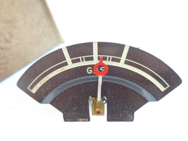 1934 1935 HUPMOBILE HUPP GAS FUEL OIL Dash Gauge NOS FACTORY | eBay