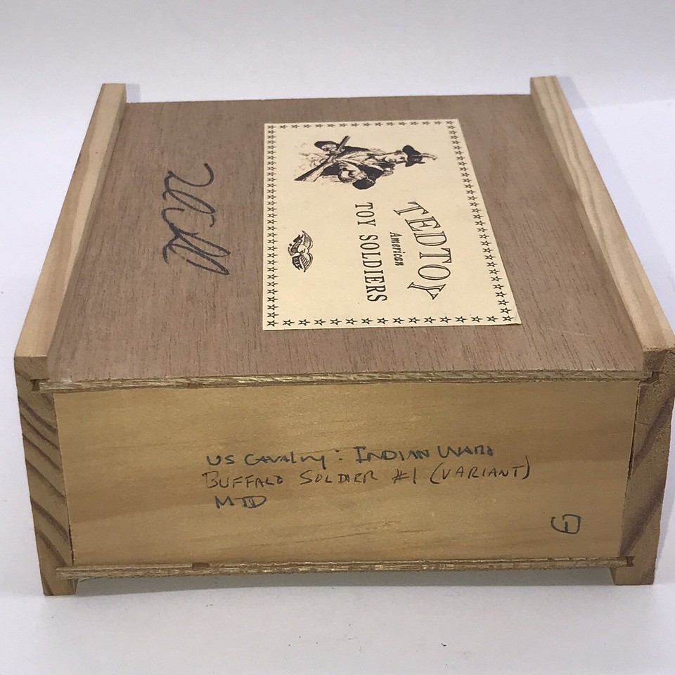 BUFFALO SOLDIERS Ted toy soldier miniature figurine Indian Wars Variant ...