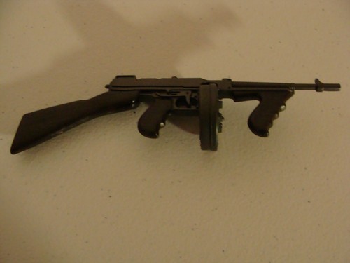 12" 21ST CENTURY GI JOE WW 2 TOMMY THOMPSON SUB MACHINE GUN | eBay