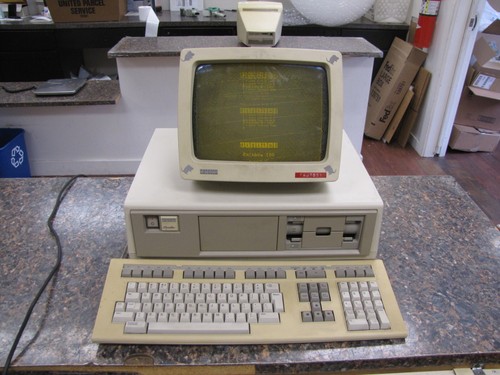 Rare DEC Digital Rainbow Computer PC100 w/VR201 Monitor & LK201 ...