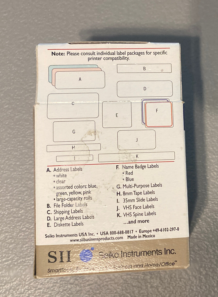 Seiko SLP35L Label for sale online | eBay