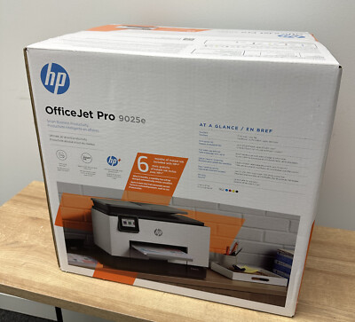 HP 9025e OfficeJet Pro Color Inkjet AIO Printer Brand New, Factory ...