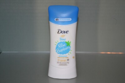 Dove Teens 48-Hour Antiperspirant Deodorant, Blue Raspberry Scent, 2.6 ...