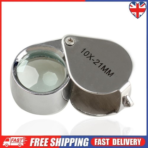 Mini 10 x 21mm Jeweler Loupe Magnifier Magnifying Glass Eye Loupe ...