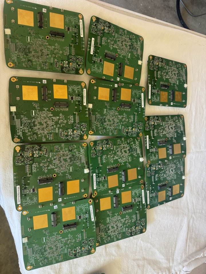 11 Scrap access point Boards High Grade Gold Recovery. 168mm by 136mm ...